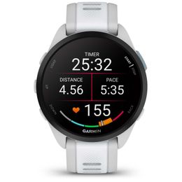 Garmin Forerunner 165 Smartwatch dunstgrau/steinwei&szlig;