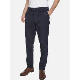Chinos Babista "Chino DELMARIO", Herren, Gr. 27, N-Gr, blau (dunkelblau), Obermaterial: 98% Baumwolle CO. 2% Elasthan EL., Hosen Chinos