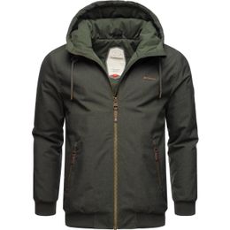 Winterjacke Ragwear "Winterjacke Stewie", Herren, Gr. M, gr&uuml;n (schwarz olive22), Obermaterial: 100% Polyester PES. Obermaterial: Futter: 100% Polyester PES. 100% Polyester PES., Jacken Winterjacke