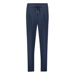 BETTY & CO Stretch-Hose BETTY & CO "Stretch-Hose mit Eingrifftaschen", Damen, Gr. 34, EURO, blau (dunkelblau), Obermaterial: 53% Baumwolle CO. 38% Polyamid PA. 9% Elasthan EL., Hosen Stretch-Hose
