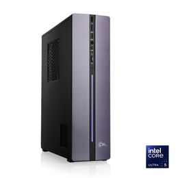 CSL PC "Gemini Slim V24717", schwarz, Microsoft Windows 11 Home (64 Bit), 16 GB RAM 1.000 GB SSD, Desktop-PCs, PC