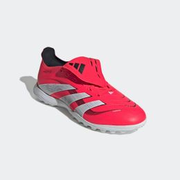 Fu&szlig;ballschuh adidas Performance "PREDATOR LEAGUE FOLD-OVER TONGUE TF", Gr. 46, rot (lucid rot, cloud wei&szlig;, core schwarz), Synthetik, Schuhe Fu&szlig;ballschuh, f&uuml;r synthetische Hartpl&auml;tze