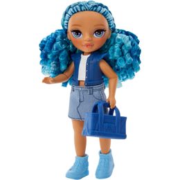 Anziehpuppe RAINBOW HIGH "Rainbow High Littles Dolls - Sapphire (Blue)", blau, Puppen, KinderH:15cm, Anziehpuppe, H:15cm