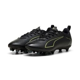 Fu&szlig;ballschuh Puma "ULTRA 6 PLAY FG/AG JR", Kinder, Gr. 33, Puma schwarz, fizzy light, gr&uuml;n terrain, Synthetik, Schuhe Fu&szlig;ballschuh, f&uuml;r Rasenpl&auml;tze, f&uuml;r Jugendliche