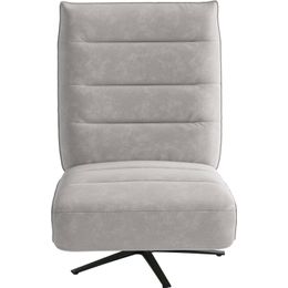 Sit & More TV-Sessel SIT & MORE "Eve", silber, B:80cm H:109cm T:98cm, 98% Polyester 2% Polyamid, Sessel, TV-Sessel, mit Herz-Waage und 2 Motoren, Bedienfelder im Sitz
