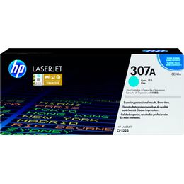 HP Tonerkartusche "HP orignal Toner 307A Farben: B/Y/M/C", blau (cyan), Tonerpatronen, Tonerkartusche