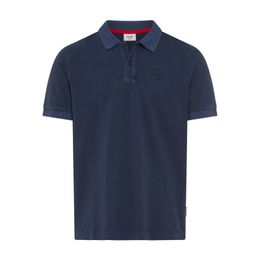 JOOP! Poloshirt JOOP JEANS "Ambrosian", Herren, Gr. L, dunkelblau, Piqu&eacute;, Obermaterial: 95% Baumwolle, 5% Elasthan, unifarben, normal, Rippb&uuml;ndchen, Shirts Poloshirt