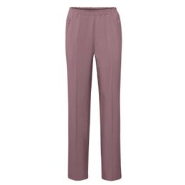 Schlupfhose GOLDNER "Kurzgr&ouml;&szlig;e Reiseschlupfhose LOUISA", Damen, Gr. 24, K-Gr, rosa (rosenholz), Obermaterial: 100% Polyester COOLMAX PES(Coolmax)., Hosen Schlupfhose