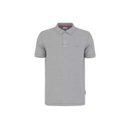 JOOP! Poloshirt JOOP JEANS "Poloshirt 15 JJJ-02Ambrosian 10019371", Herren, Gr. L, grau (hellgrau), Obermaterial: 95% Baumwolle CO(Bio). 5% Elasthan EL., Shirts