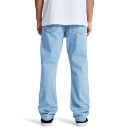 Straight-Jeans DC Shoes "Straight", Herren, Gr. 29(XS/S) / L&auml;nge 32(M), L&auml;nge 34, indigo light, Obermaterial: 75% Walkfrottier, 25% Walkfrottier;, Jeans Straight-Jeans