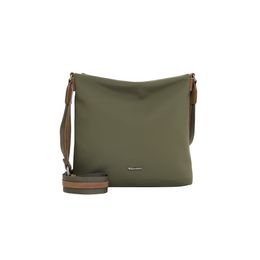 Umh&auml;ngetasche Tamaris "Umh&auml;ngetasche TAS Kirsten", Damen, Gr. B/H/T: 26cm x 26cm x 5cm 0, gr&uuml;n (khaki 910), Polyurethan, Taschen Umh&auml;ngetasche