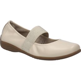 Ballerina Josef Seibel "Fenja 25, sand", Damen, Gr. 36, beige (sand), Obermaterial: 100% Rindsleder Leather cow., Schuhe Ballerina