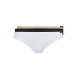 Rioslip Skiny "Cotton Advantage", Damen, Gr. 36, bunt (trio selection), Obermaterial: 96% Baumwolle, 4% Elasthan, unifarben, normal, Unterhosen, bequem, klassisch, basic, Baumwollmix