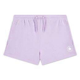 Shorts Converse "GRAPHIC SHORT", Jungen, Gr. 152/158 (XL), N-Gr, lavender latte, Obermaterial: 60% Baumwolle, 40% Polyester, Hosen Shorts, sportlicher Stil, f&uuml;r Kinder und Jugendliche