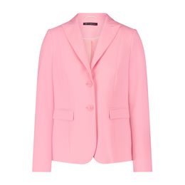 Kurzblazer Betty Barclay "Kurzblazer langarm", Damen, Gr. 40, pink (flamingo pink), Obermaterial: 86% Polyester PES. 14% Elasthan EL., Blazer Kurzblazer