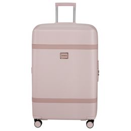 Hartschalen-Trolley Samsonite "IMAGE, verschiedene Gr&ouml;&szlig;en und Farben", Damen, Gr. B/H/T: 50cm x 75cm x 30cm 101 l, rosa (rose), Polycarbonat, Polyurethan, Koffer Hartschalen-Trolley, mit Volumenerweiterung, mit flexibler Trennwand