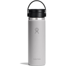 Trinkflasche Hydro Flask "20 Oz Wide Flex SIP Lid", beige (birch), H:27,31cm, Edelstahl, Trinkflaschen, Trinkflasche, Hochwertiger 18/8 Edelstahl