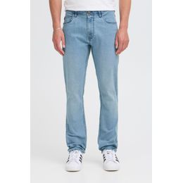 Slim-fit-Jeans Blend "BHZinor", Herren, Gr. 32, L&auml;nge 34, denim light blau, Denim/Jeans, 68% Baumwolle, 27% Polyester, 3% Viskose, 2% Elasthan, unifarben, normal lang, Jeans Slim-fit-Jeans, Jeanshose mit normalem Bund und schmalem Bein - Twister Fit