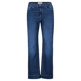 Stretch-Hose Cartoon "Stretch-Jeans mit Eingrifftaschen", Damen, Gr. 34, EURO, blau, Obermaterial: 99% Baumwolle CO. 1% Elasthan EL., Hosen Stretch-Hose