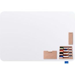 Whiteboard Legamaster Essence, f&uuml;r die Wandmontage im Querformat, B 900 x H 600 mm, Stahl wei&szlig; emailliert, magnethaftend, inkl. Befestigungsmaterial