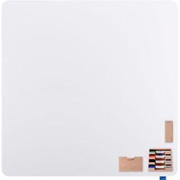Whiteboard Legamaster Essence, f&uuml;r die Wandmontage, B 1200 x H 1200 mm, Stahl wei&szlig; emailliert, magnethaftend, inkl. Befestigungsmaterial