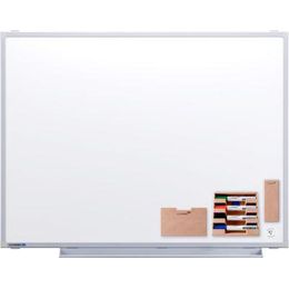 Whiteboard Legamaster PROFESSIONAL, H&ouml;he 750 mm, Breite 1000 mm, mit umfangreichem Zubeh&ouml;r