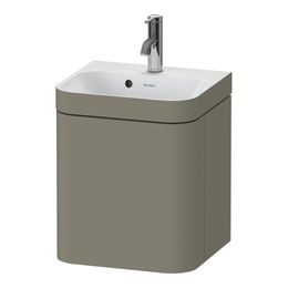 Duravit M&ouml;belwaschtisch-Unterschrank Happy D.2 Plus 40x36cm, 1 T, An li, m HL, st-g s-matt (HP4633O92920000)