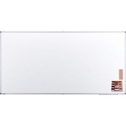 Legamaster Whiteboard PREMIUM, Hoch-/Querformat, Stahl wei&szlig; lackiert + Aluminiumrahmen, magnethaftend, Ablageschale + Zubeh&ouml;r, B 2000 x H 1000 mm
