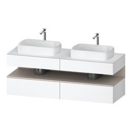 Duravit Waschtischunterschrank Qatego 160x55x60cm, T m/we m, Pl, B bs, B (QA4779091180010)