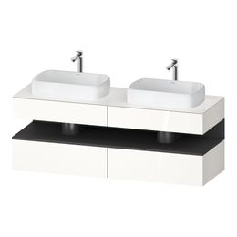 Duravit Waschtischunterschrank Qatego 160x55x60cm, gra m/we g, Pl, B beids. (QA4779049220000)