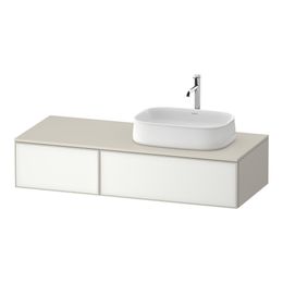 Duravit Waschtischunterschrank Zencha 130x55cm, B R, G w/taup m, k Einr-Sys (ZE4817064830000)