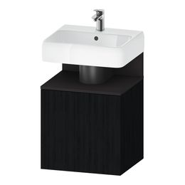 Duravit Waschtischunterschrank Qatego 49x42x64,5cm, 1 T, T r, gra m/E sw (QA4077R80160000)