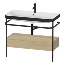 Duravit M&ouml;belwaschtisch-Kombi Happy D.2 Plus 97,5x49cm, 1 HL, Me E, m Konso, 1 Lad (HP4743O7171)
