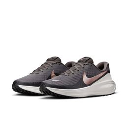 Laufschuh Nike "Revolution 8", Damen, Gr. 38,5, medium ash, mtlc rot bronze, schwarz, sail, Synthetik, Textil, Schuhe Laufschuh