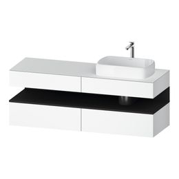 Duravit Waschtischunterschrank Qatego 160x55x60cm, gra m/we m, Pl, B r, B (QA4778080180010)