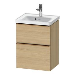 Duravit Waschtischunterschrank D-Neo 48,4x37,2x62,5cm, 1 Kast, b geb/Ei Nat (DE4350004300000)