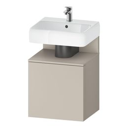 Duravit Waschtischunterschrank Qatego 49x42x64,5cm, 1 T., T. re, taupe matt (QA4077R91910000)