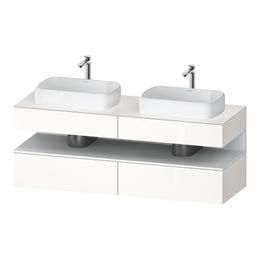 Duravit Waschtischunterschrank Qatego 160x55x60cm, w m/we g, Pl, B bs, B (QA4779018220010)