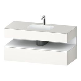 Duravit Einbauwaschtisch-M&ouml;bel-Set Qatego 120x55x60cm, w m/we m, Kon-WTU, Nischenb (QA4787018840010)