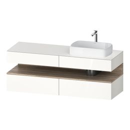 Duravit Waschtischunterschrank Qatego 160x55x60cm, E Ma/w g, Pl, B r, Nischenb (QA4778055220010)
