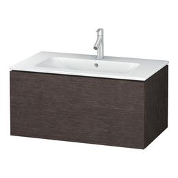 Duravit Waschtischunterschrank L-Cube 82x48,1cm, Ei dkl. geb., 1 Ausz., wandh&auml;ngend (LC614107272)