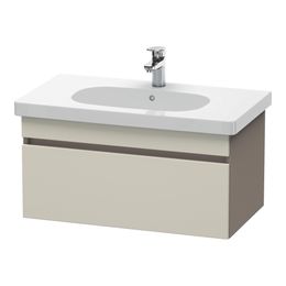 Duravit Waschtischunterschrank DuraStyle 80x45,3cm, tau/bas ma, 1 Ausz., wandh&auml;ngend (DS638409143)