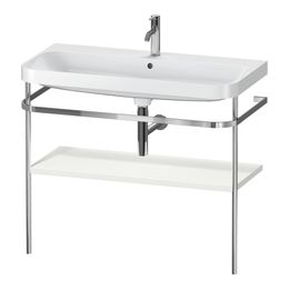 Duravit M&ouml;belwaschtisch-Kombi Happy D.2 Plus 97,5x49cm, 1 HL, No we s-matt, m Konsole (HP4838O3939)