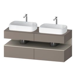 Duravit Waschtischunterschrank Qatego 140x55x60cm, T m/ba m, Pl, B bs, B (QA4767083430010)