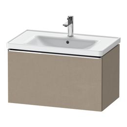 Duravit Waschtischunterschrank D-Neo 78,4x45,2cm, chr/Leinen, 1 Ausz., wandh&auml;ngend (DE4255010750000)