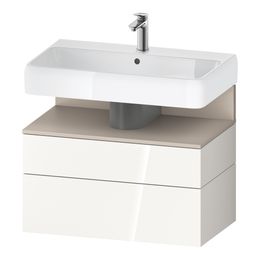 Duravit Waschtischunterschrank Qatego 79x47x59cm, T m/we g, 1 Kast, 1 Ausz. (QA4394091220000)