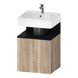 Duravit Waschtischunterschrank Qatego 49x42x64,5cm, 1 T, T l, E sw/E Mamor (QA4077L16550000)