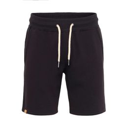 !Solid Sweatshorts SOLID "Sweatshorts SDARONA", Herren, Gr. L, N-Gr, schwarz (true schwarz), Obermaterial: 65% Polyester PES. 35% Baumwolle CO., Hosen Sweatshorts