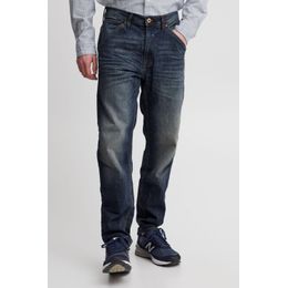 5-Pocket-Jeans Blend "BHThunder", Herren, Gr. 29, L&auml;nge 34, blau (denim dunkelblau), Jeans, 98% Baumwolle, 2% Elasthan, unifarben, relaxed fit normal, Jeans 5-Pocket-Jeans, Jeanshose mit weitem Schnitt und enger werdendem Bein - Thunder Fit