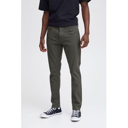 Stoffhose Blend "BHEdford", Herren, Gr. 33, L&auml;nge 34, granite, Web, 98% Baumwolle, 2% Elasthan, unifarben, regular fit lang, Hosen Stoffhose, Stoffhose mit normalem Bund und schmalem Beinen - Slim Fit